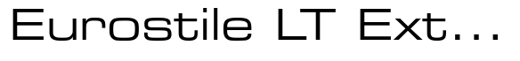 Eurostile LT Font | Webfont & Desktop | MyFonts